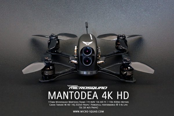 Microsquad Mantodea 4k HD (DIY BUILD KIT) - Microsquad