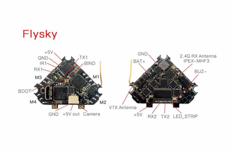 Diamond F4 AIO 5in1 1s Flight Controller build-in RX + Open VTX ...