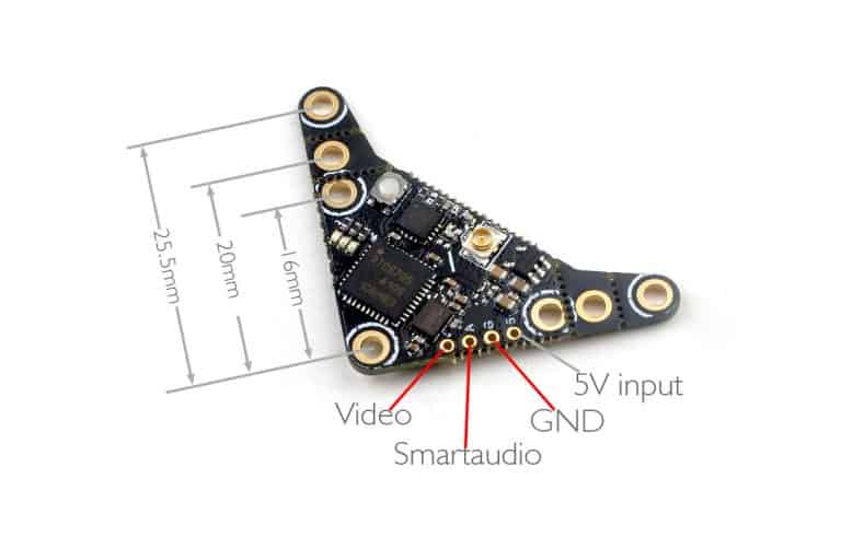 OVX303 OpenVTX Whoop Stack Power VTX - Microsquad